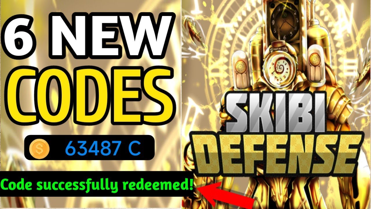 *NEW UPDATE* ALL WORKING CODES OF SKIBI DEFENCE ROBLOX CODES 2024 ...