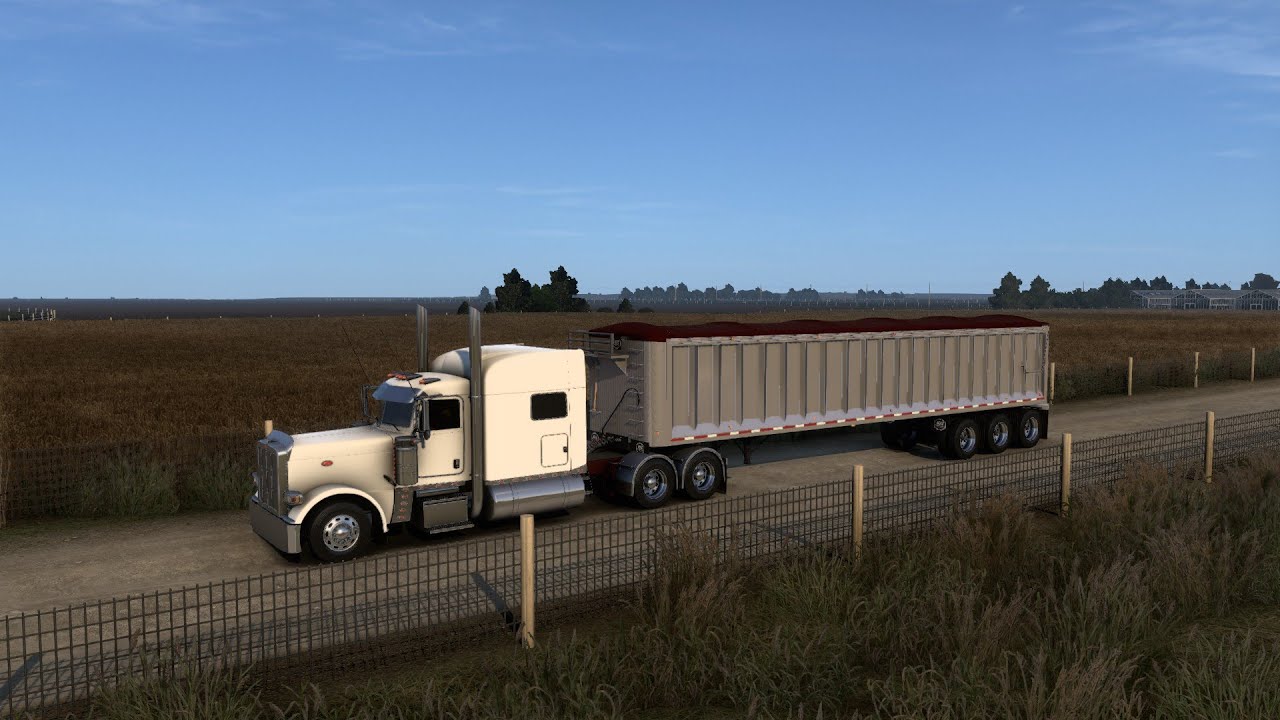 ATS | Peterbilt 389 Glider C15 6NZ 800hp with MAC Walking Floor ...