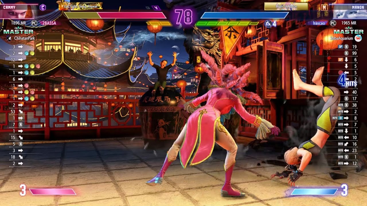 SF6 Modern Manon 2000MR+ replays (hascao) - YouTube