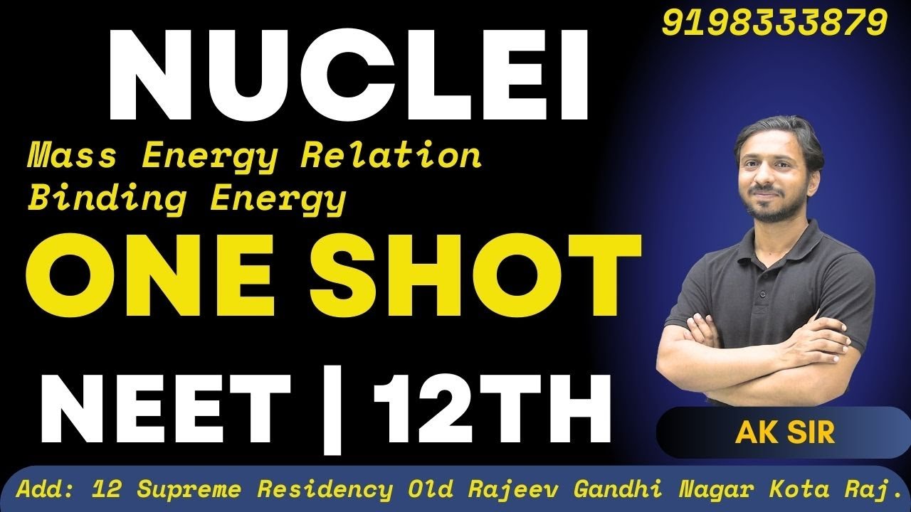 Nuclei Class 12 Physics | Nuclei One Shot | Mass Defect And Binding ...