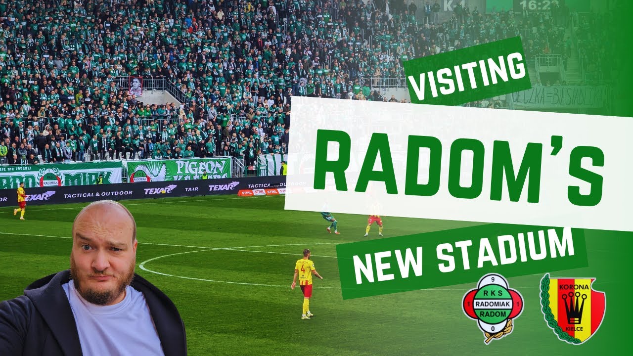 RADOMIAK RADOM VS. KORONA KIELCE | Matchday Vlog | Visiting Radom's new ...