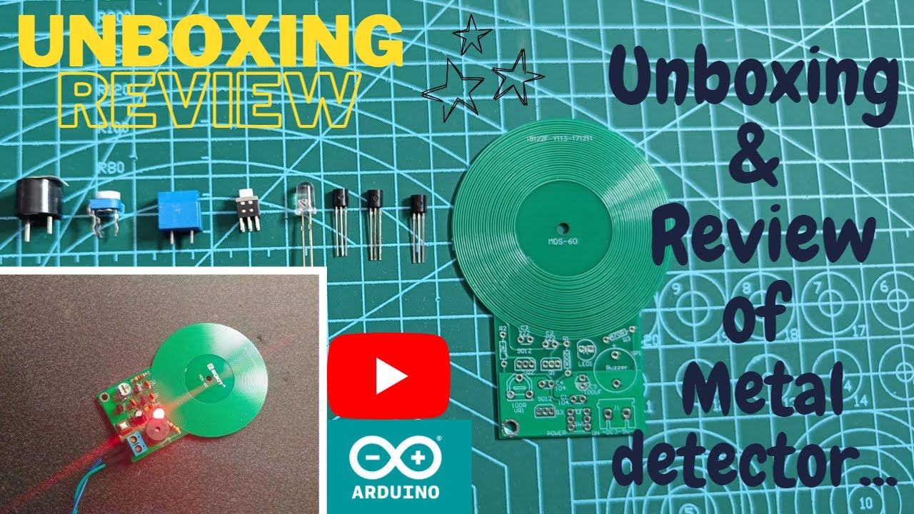 Unboxing || Unboxing of Metal Detector Kit || DIY - YouTube