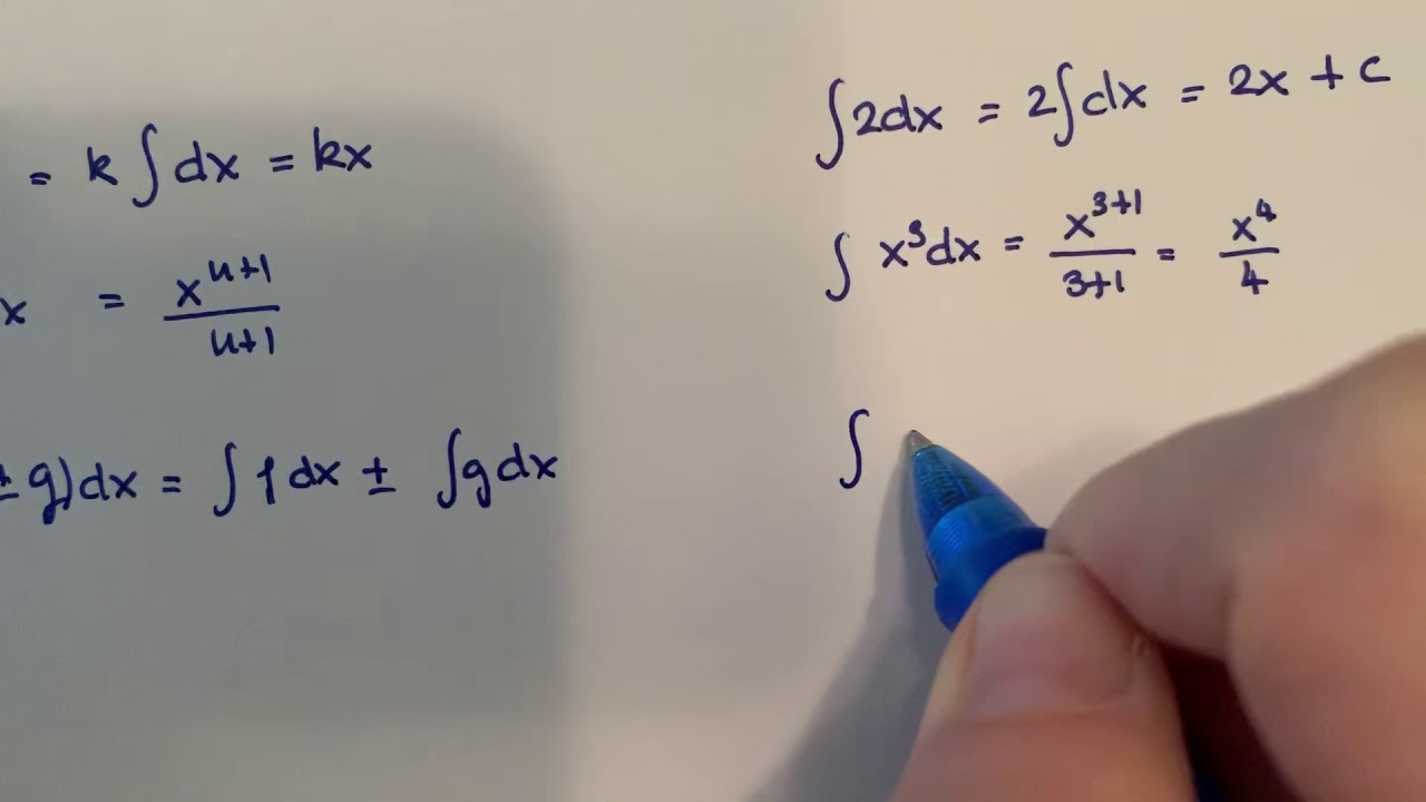 Integrales - YouTube