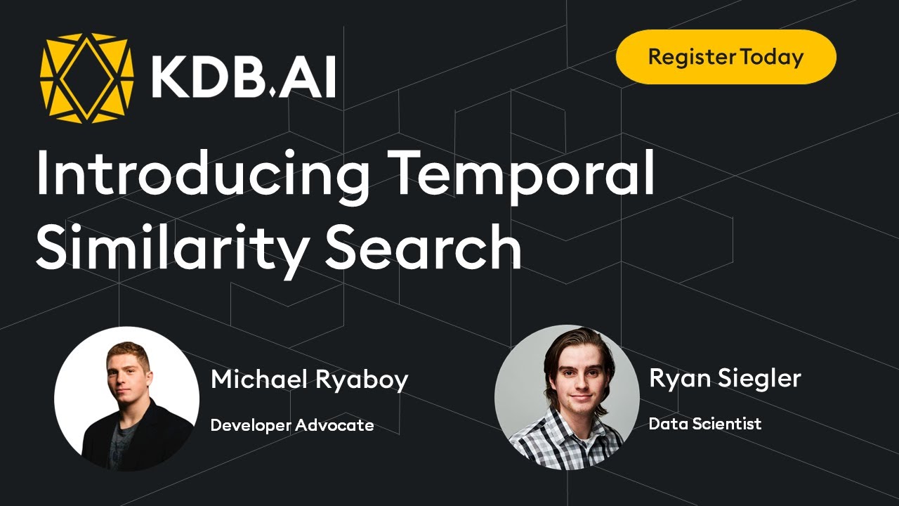 Introducing Temporal Similarity Search for Vector Databases - YouTube