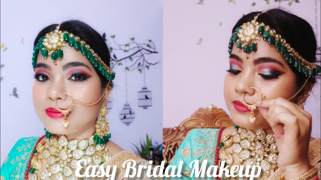 Easy Bridal Makeup Look - YouTube