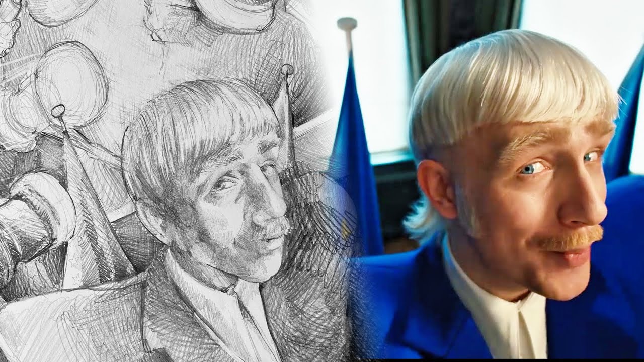 Drawing Joost Klein portrait ️ @joostklein1 - YouTube
