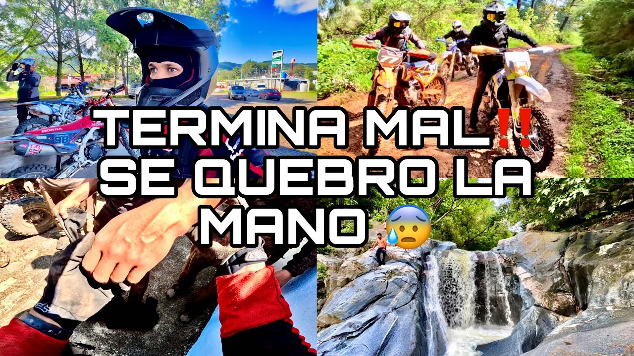 RUTA A LAS CASCADAS DE SAN JUAN DE LA MONTAÑA | SE QUEBRÓ LA MANO 😰 ...