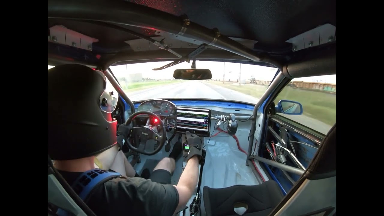 TRP shop car goes 8.96 @ 168...ON THE STREET! - YouTube