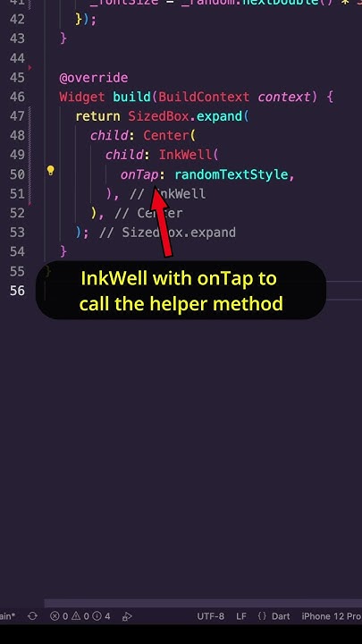 Learn how to use the AnimatedDefaultTextStyle Widget in #flutter - YouTube