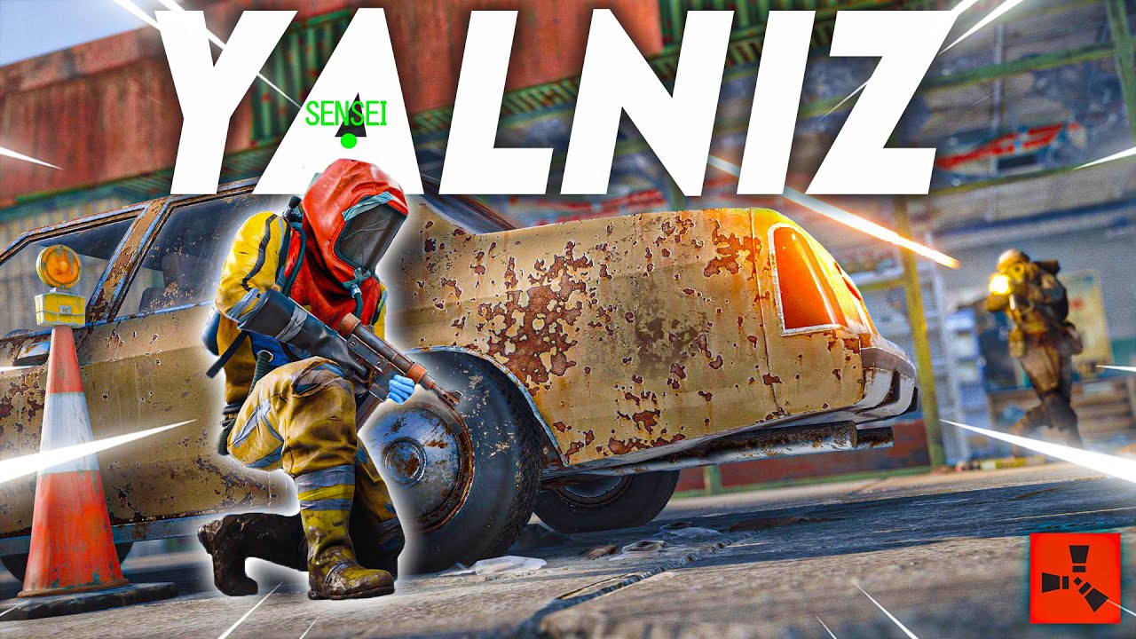 2 TAKIMIN ARASINDA KALAN 12000 SAATLİ SOLO OYUNCU I Rust Türkçe - YouTube