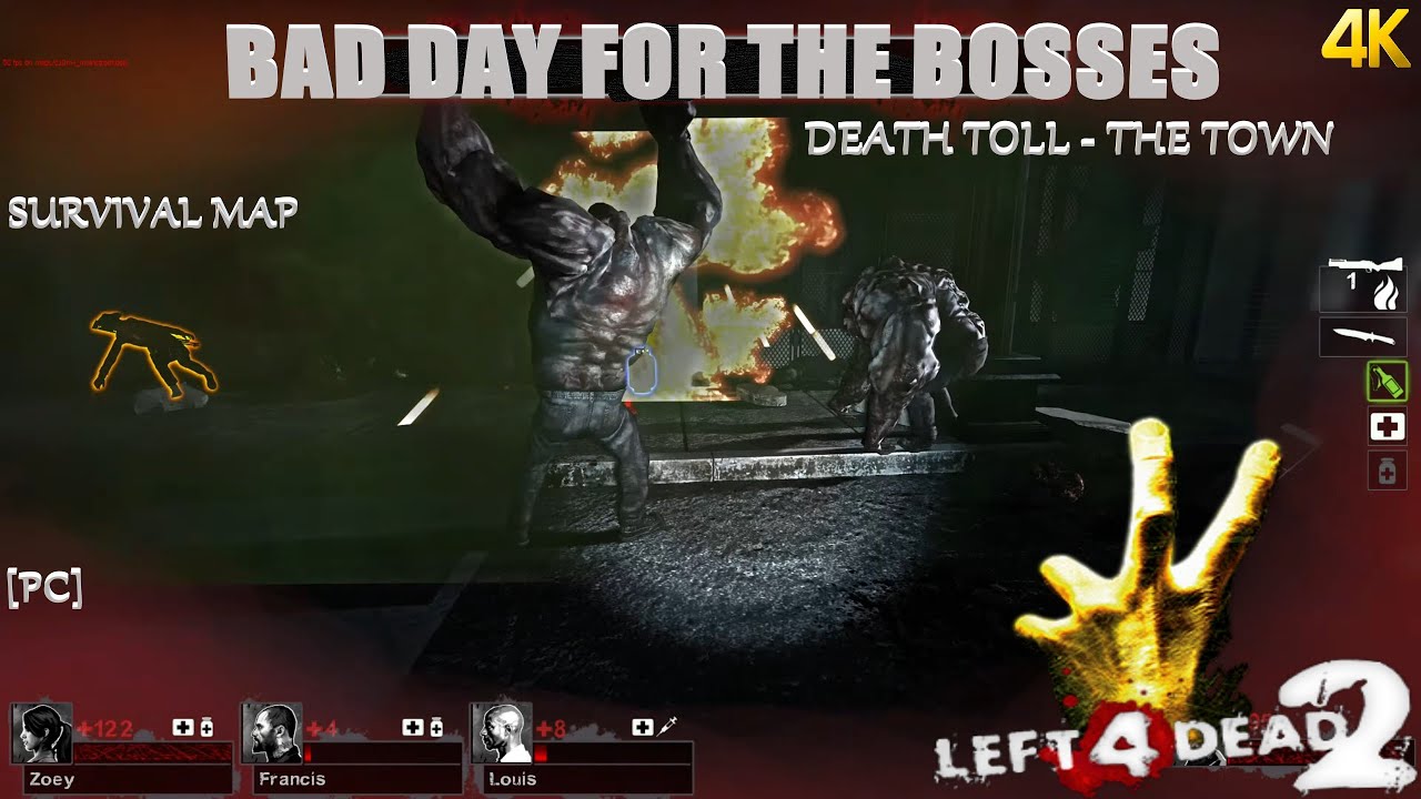 Bad Day For The Bosses - The Town - Left 4 Dead 2 #l4d2 #l4d #survival ...