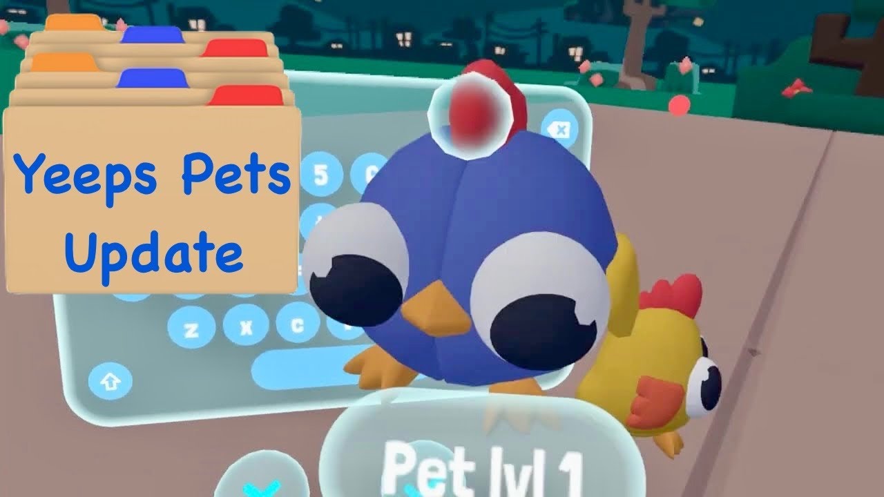 🐕 Yeeps Pets Update 🐈 and Choosing Names 🐶 for the 🆒 animals #vr # ...