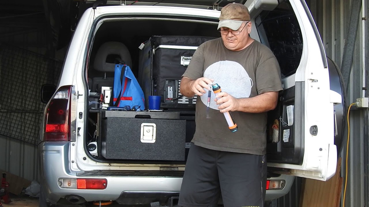 Pajero Rear cargo setup - YouTube