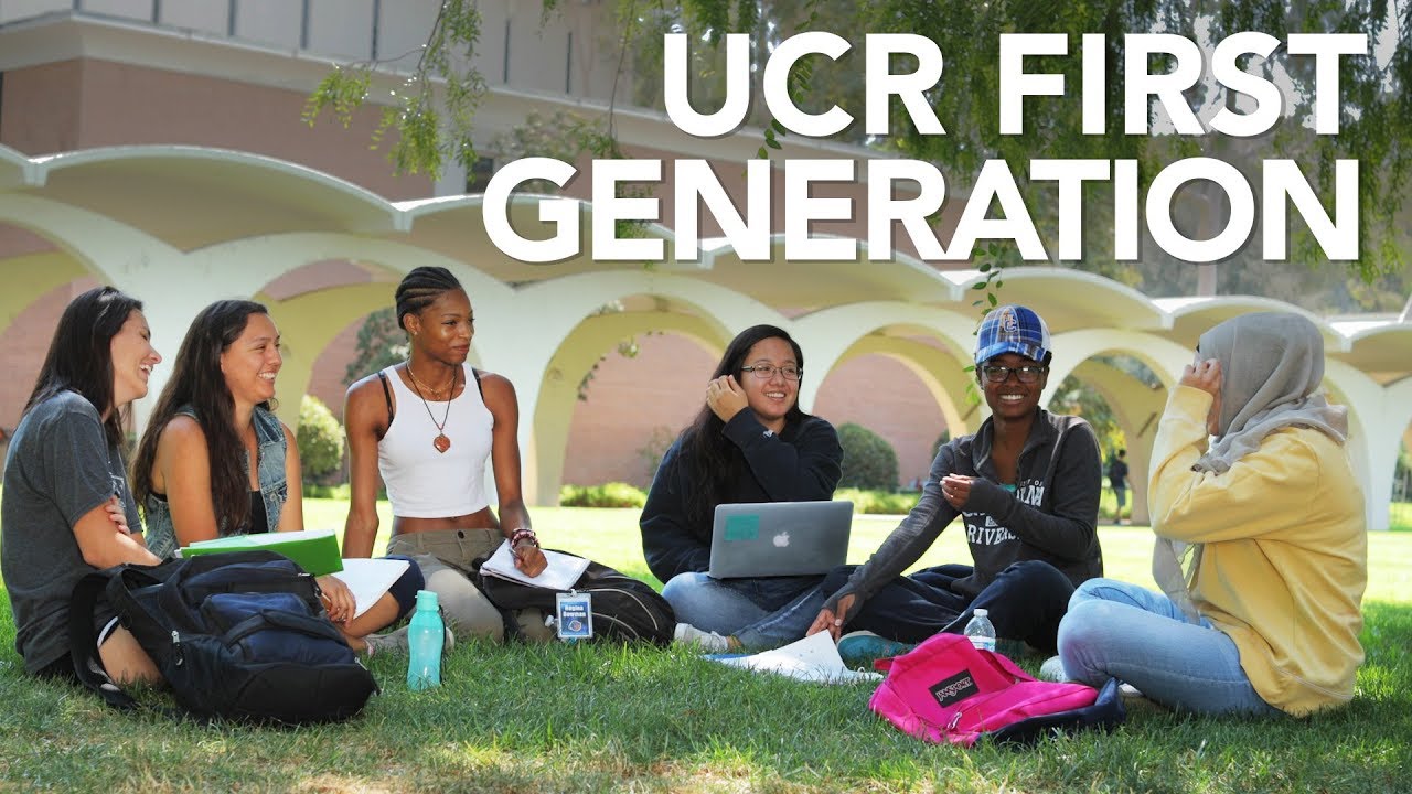 UCR First Generation Students - YouTube