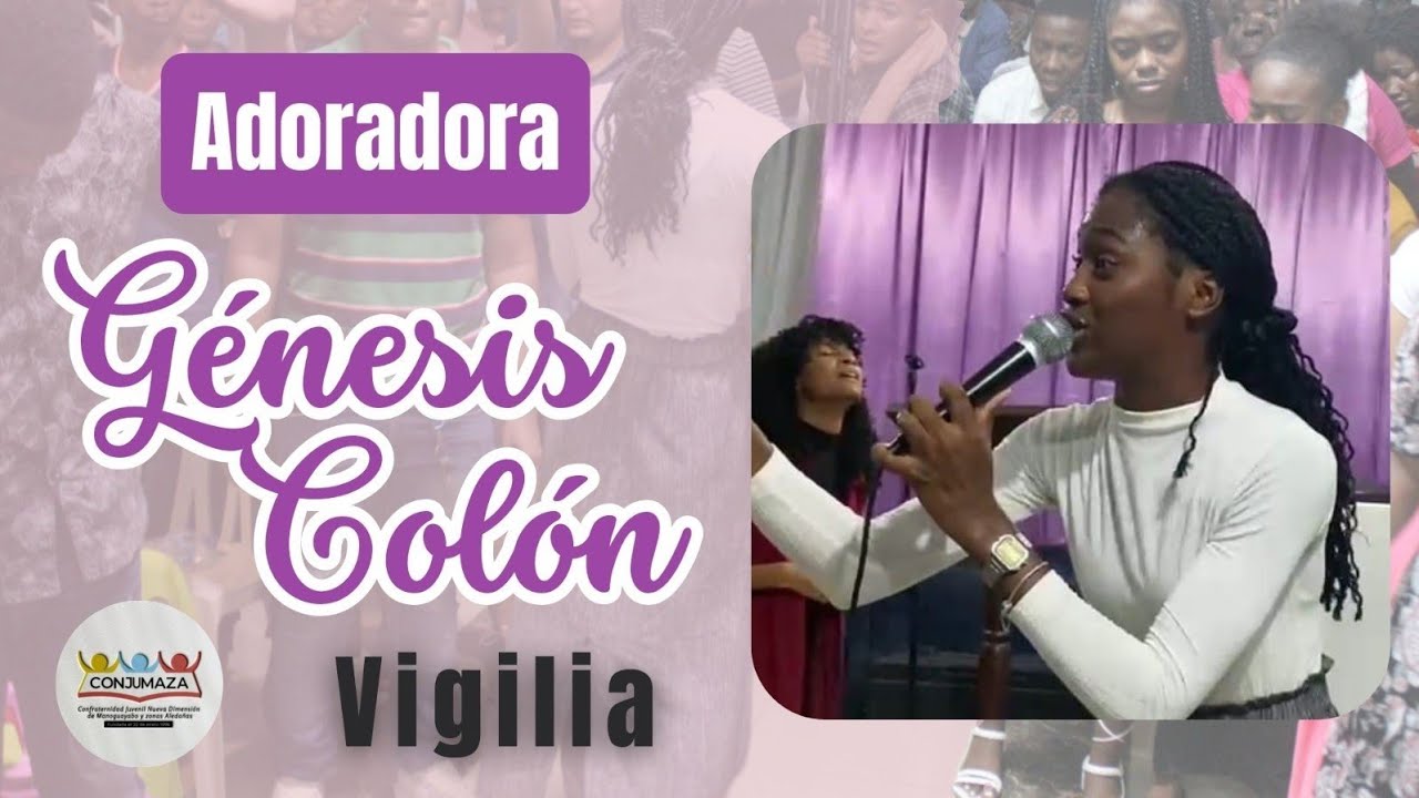 🔴 GÉNESIS COLÓN EN ADORACIÓN BAJO EL FUEGO 🔥JUNTO A ESTOS JÓVENES EN 🙌 ...