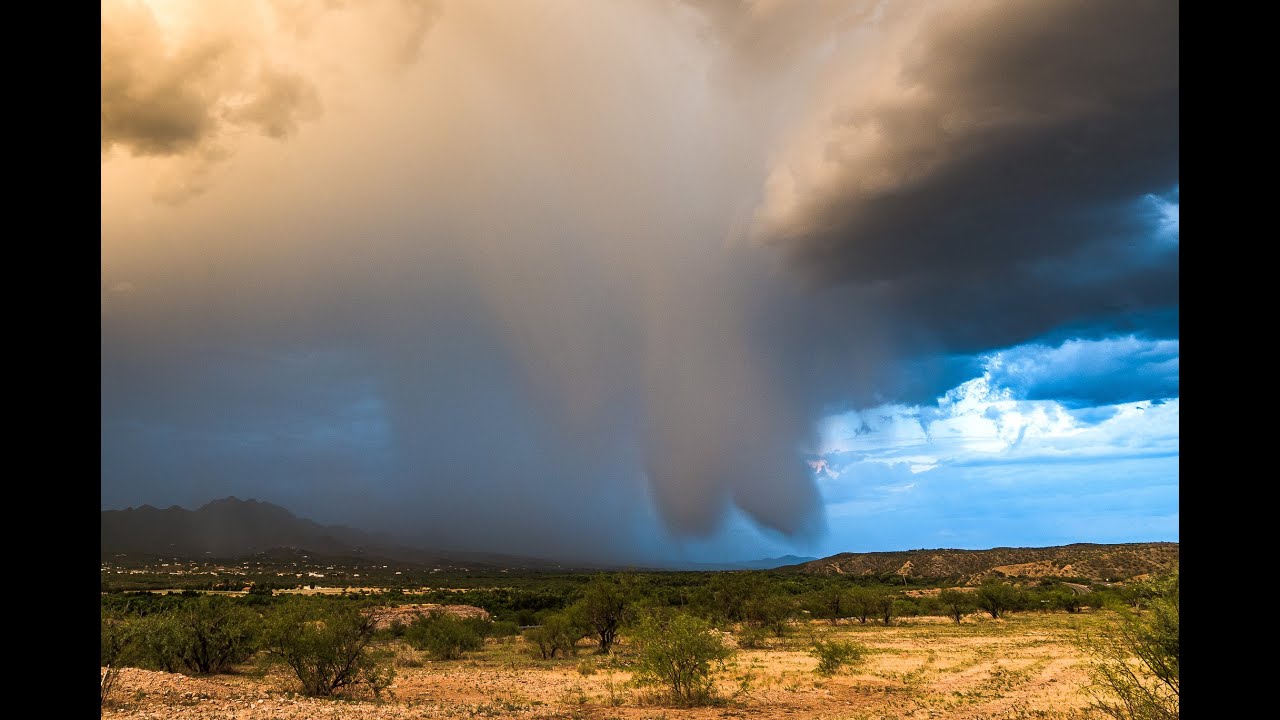 Watch This Wet Microburst (Rain Bomb) in Slow Motion - YouTube