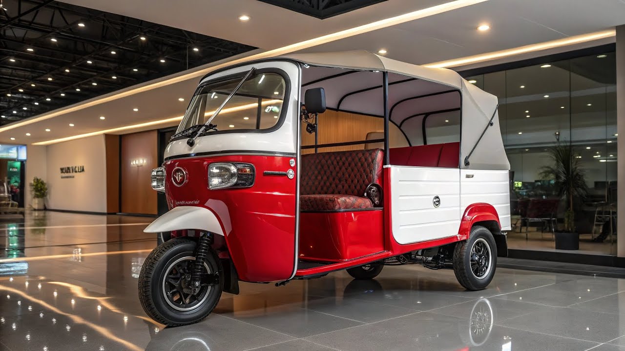 2025 Toyota Auto Rickshaw | Futuristic Electric Three-Wheeler Redefines ...