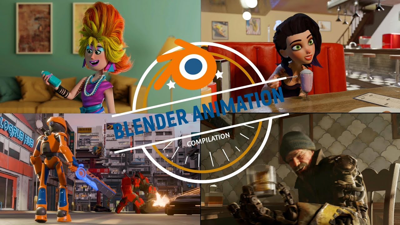 Blender Animation Compilation by Animatrix - YouTube
