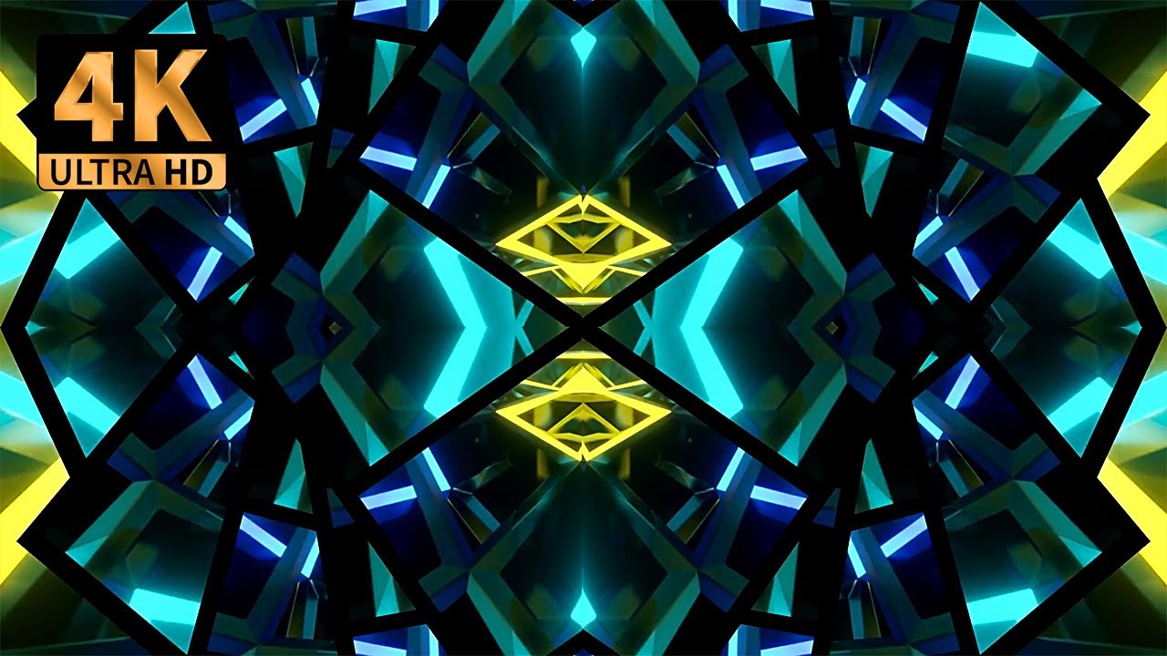🌟 4K Abstract Video Background 🌟 Techno Laser VJ Loops No Copyright ...