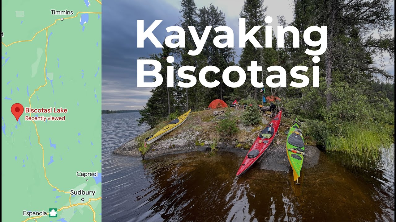 Kayaking Biscotasi Lake Ontario - 3 kayakers paddle 56km of the lakes ...
