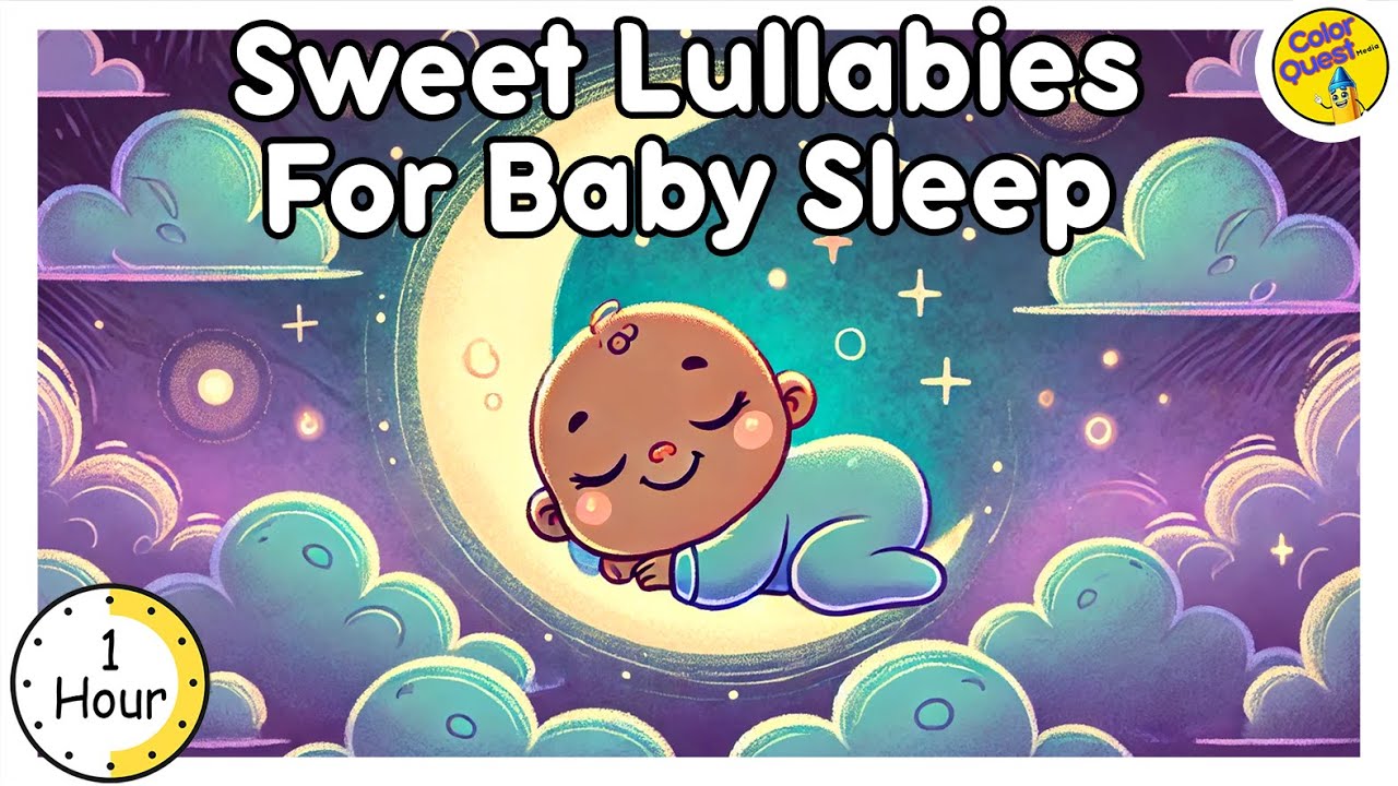 NEW Sweet Lullabies for Baby Sleep! 1 Hour Relaxing and Soothing Music ...
