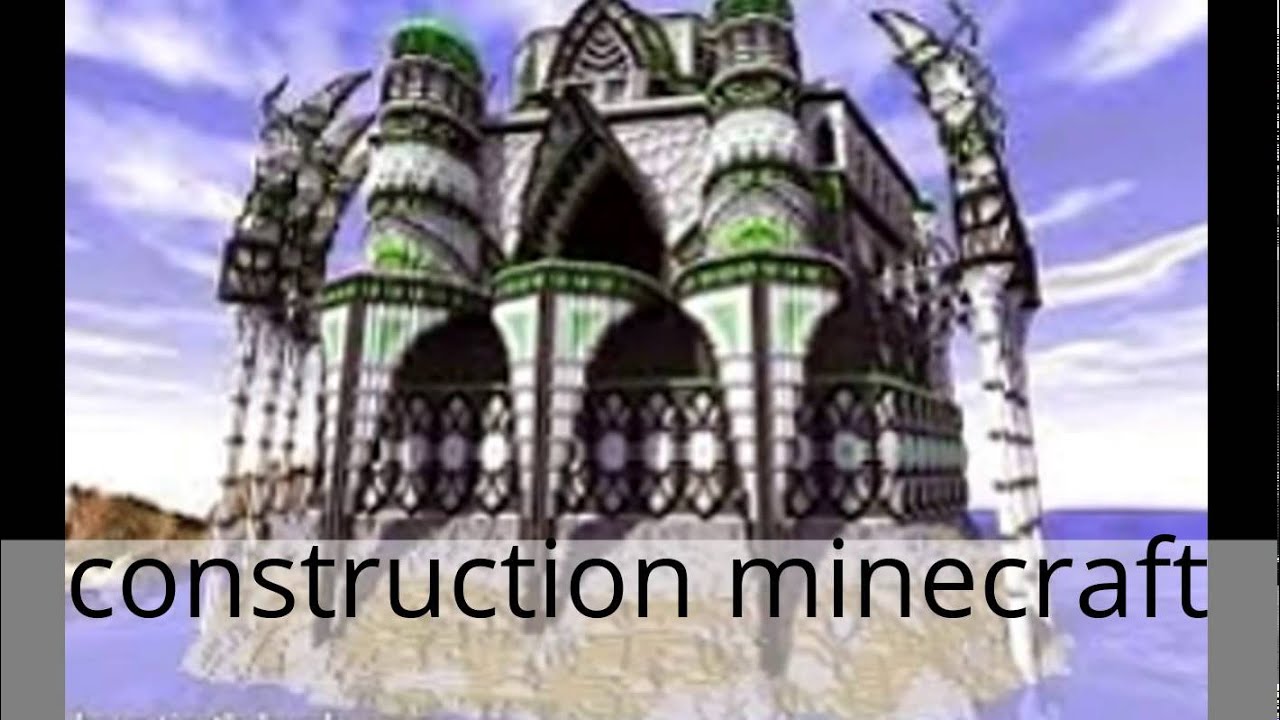 construction minecraft de ouf - YouTube