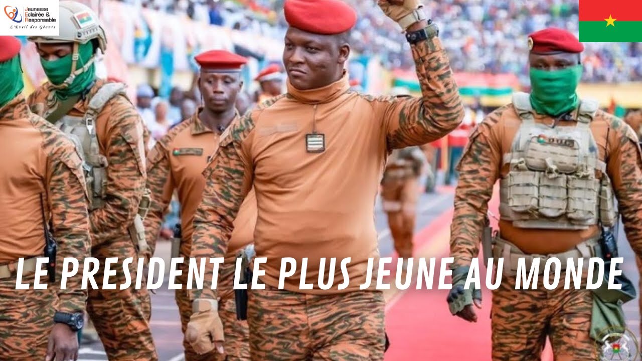 Burkina: LE PRESIDENT LE PLUS JEUNE AU MONDE - YouTube