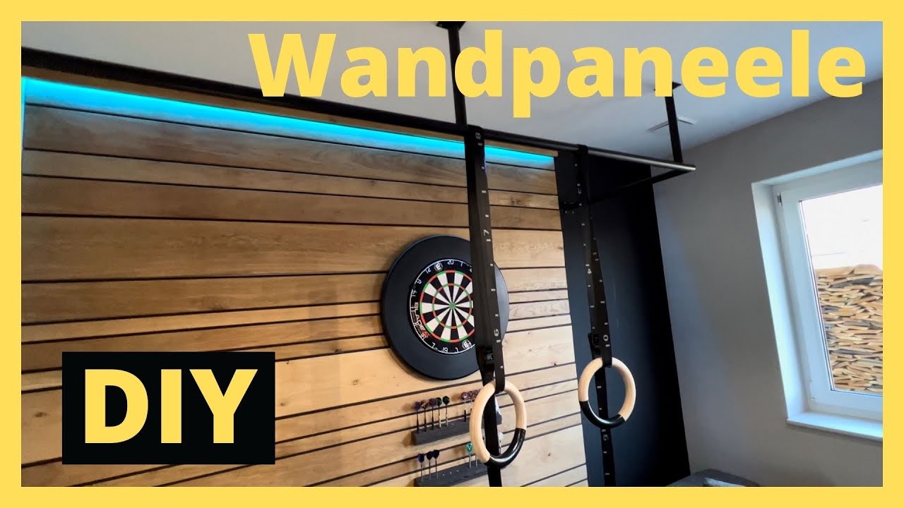 Wandpaneele selber machen aus Eichenbrettern. DIY by Kreativ Wood - YouTube