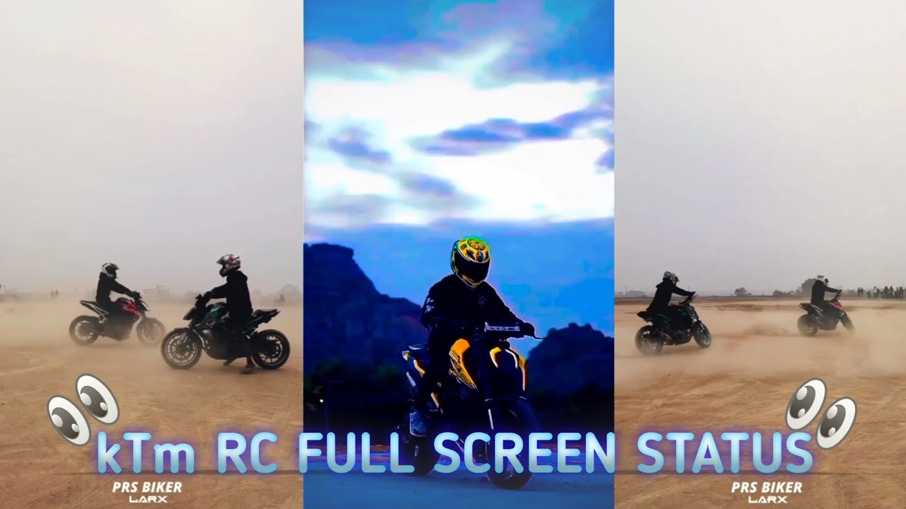 kTm RC Full Screen Whatsapp Status || Ktm RC 1290 Status 💛🔥 - YouTube
