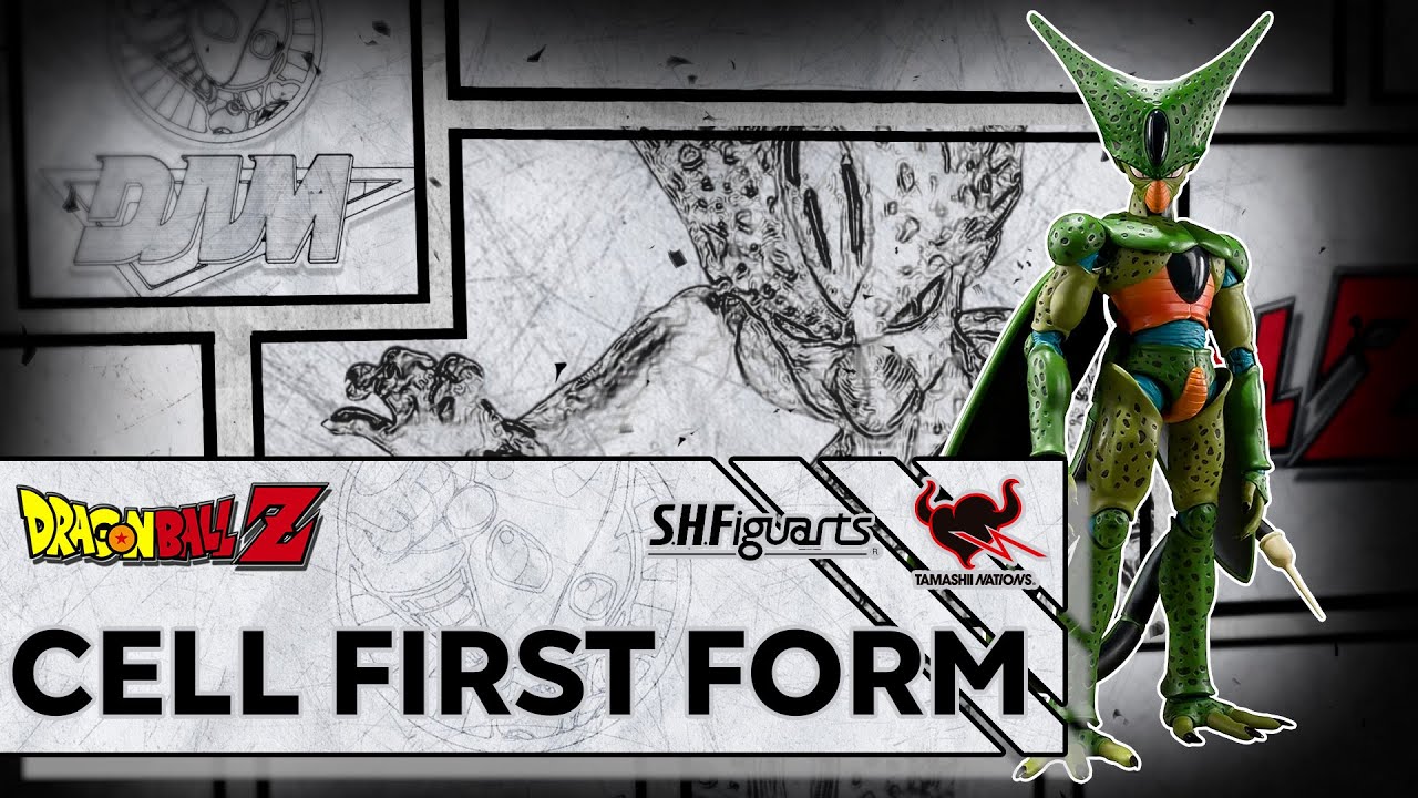 SH Figuarts Cell - Primera forma- - YouTube