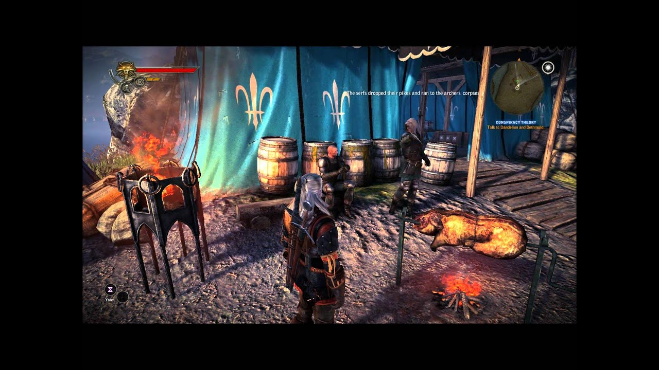 The Witcher 2 - Meet The Blue Stripes - YouTube