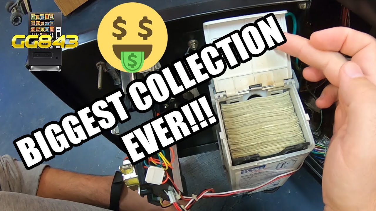 Our BIGGEST Vending Machine Money Collection EVER!!!! - YouTube