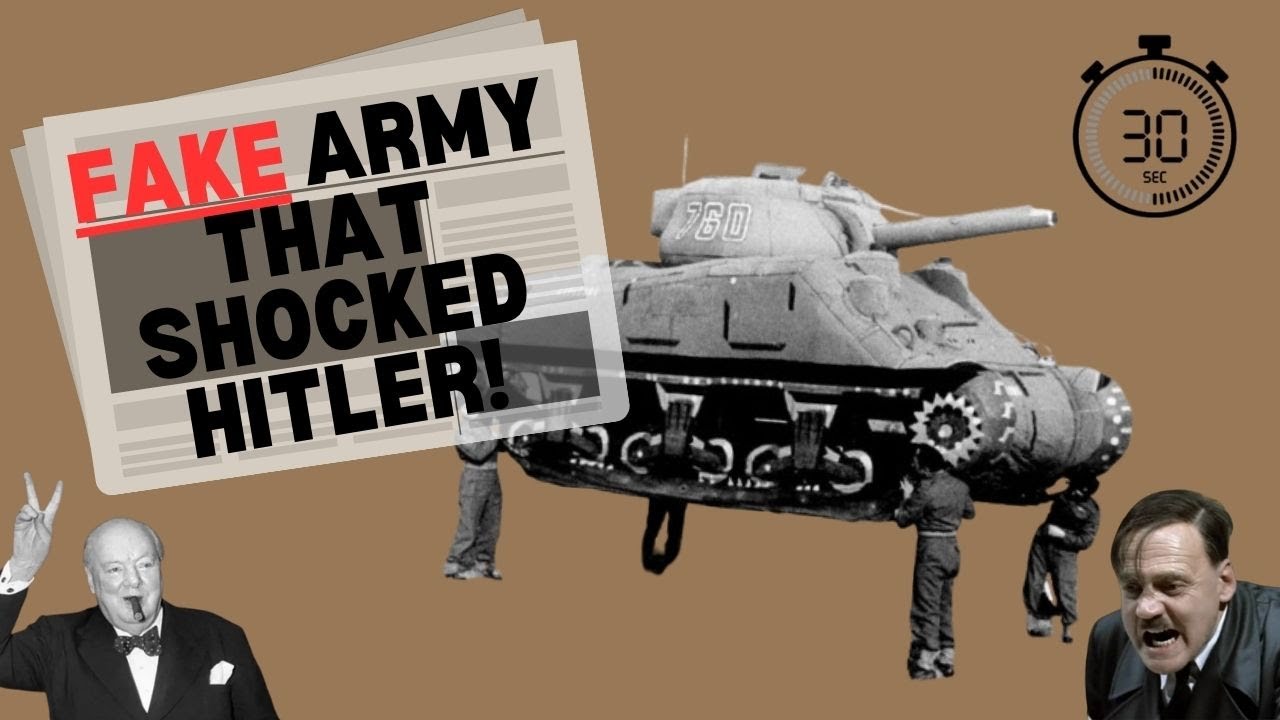 D-Day Secrets: The Fake Army That Shocked Hitler | WW2 in 30 Seconds ...