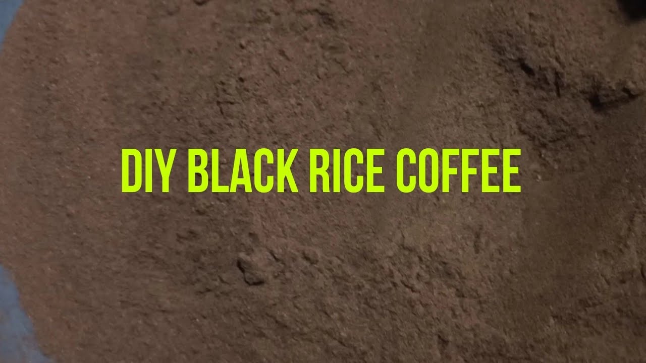 LETS MAKE BLACK RICE COFFEE || DIY RICE COFFEE || TESS Lifestyle Vlog ...