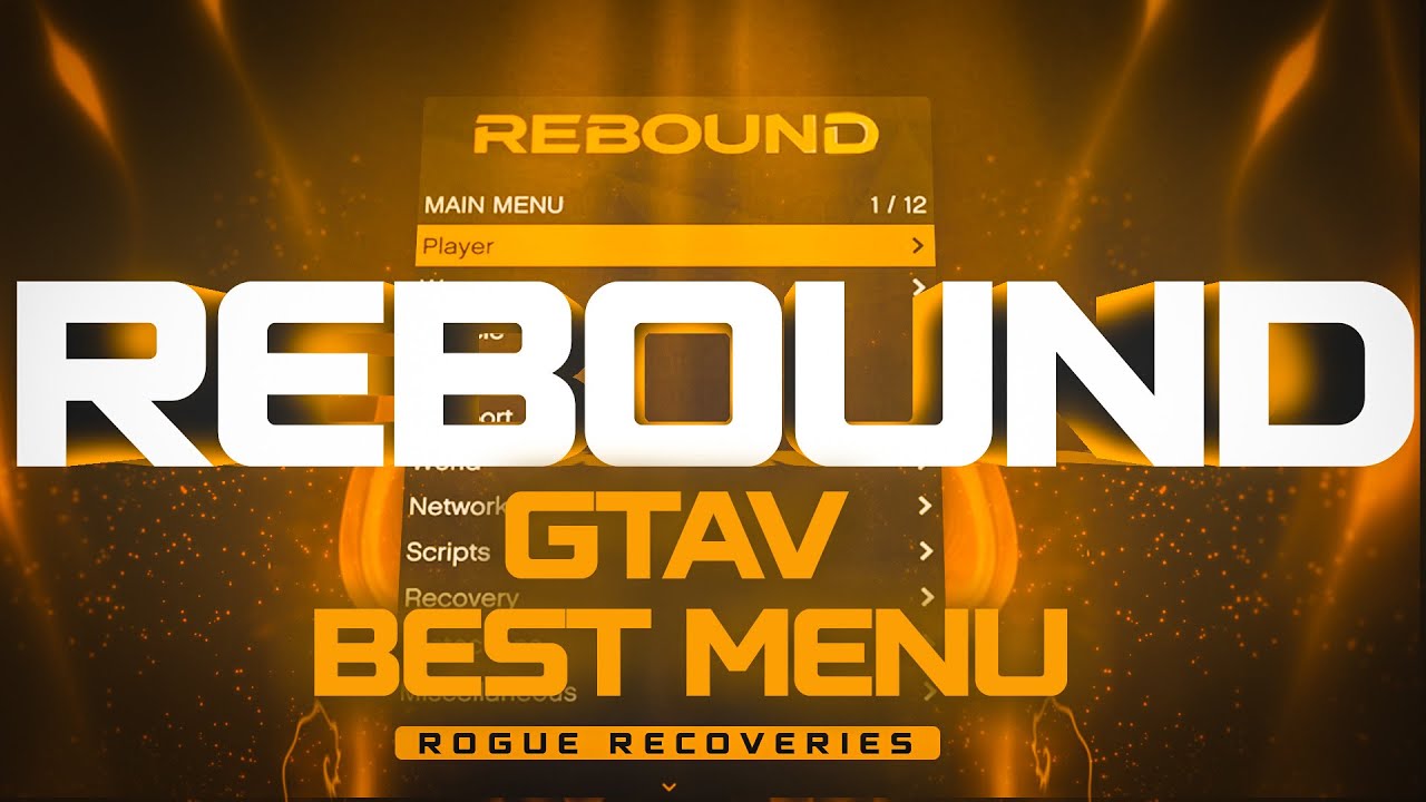 *UNDETECTED* Rebound Mod Menu Showcase | GTA Online - YouTube