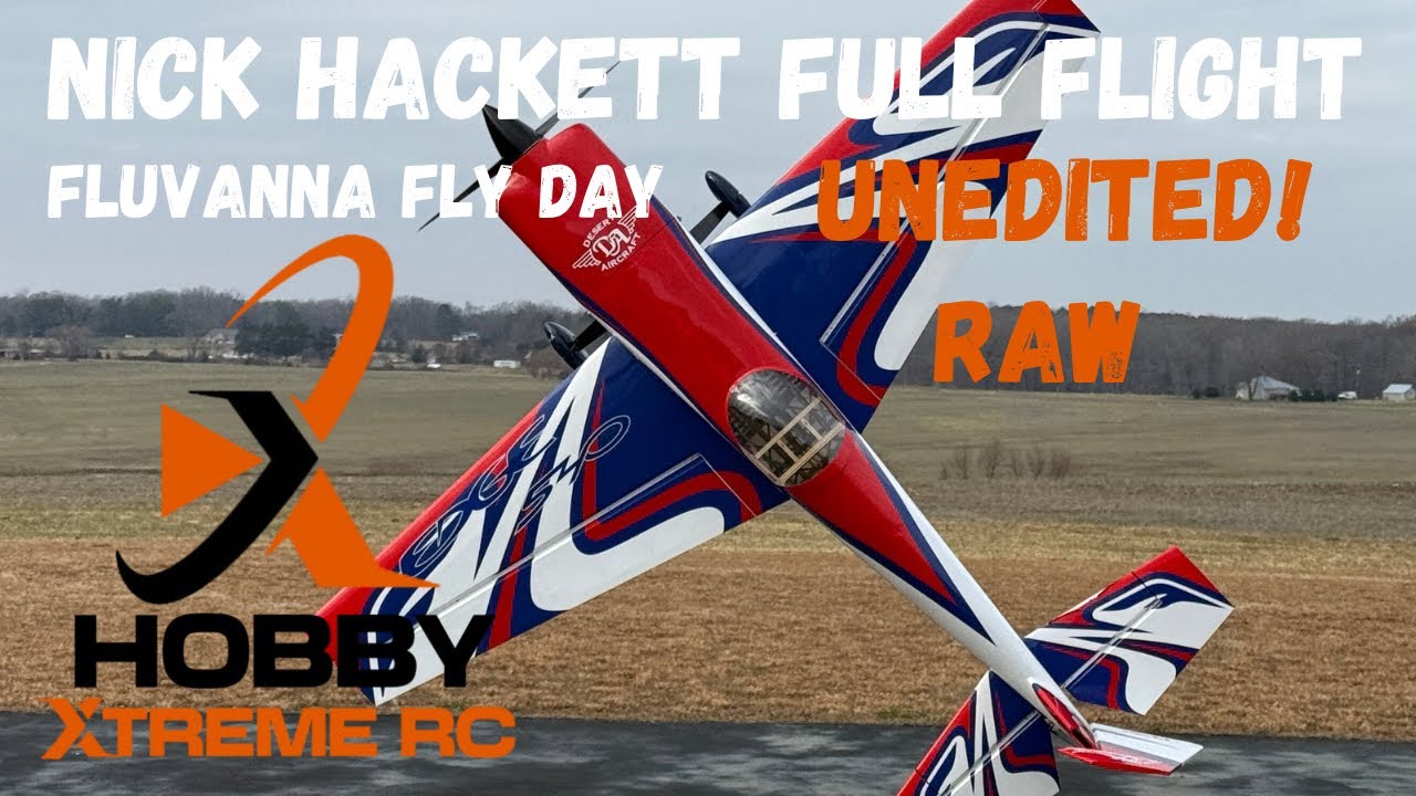 Nick Hackett Full Flight (Unedited) Fluvanna RC Flying Club. - YouTube