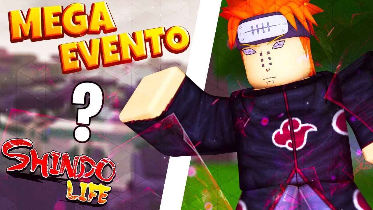VAZOUU! o MEGA EVENTO a VOLTA do *PAIN* no SHINDO LIFE! - YouTube