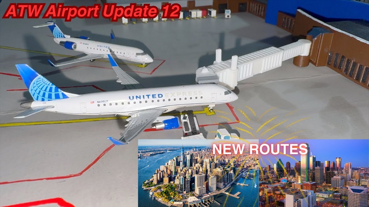 ATW Airport Update #12 // Brand New Routes - YouTube