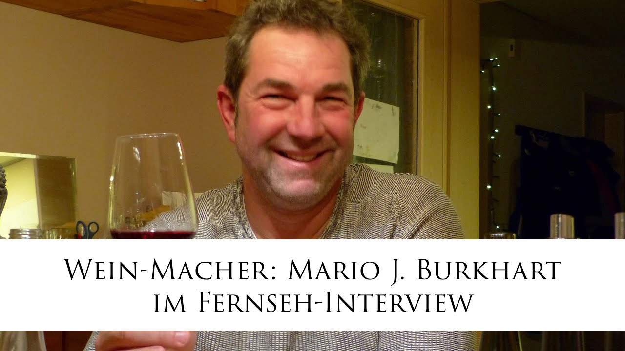 Wein-Macher: Mario J. Burkhart im Fernseh-Interview - YouTube