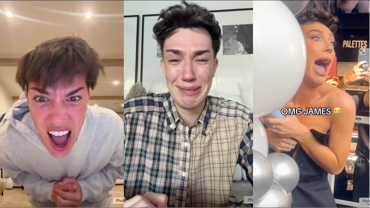 funniest James Charles Moments ( TikTok compilations ) #1 - YouTube