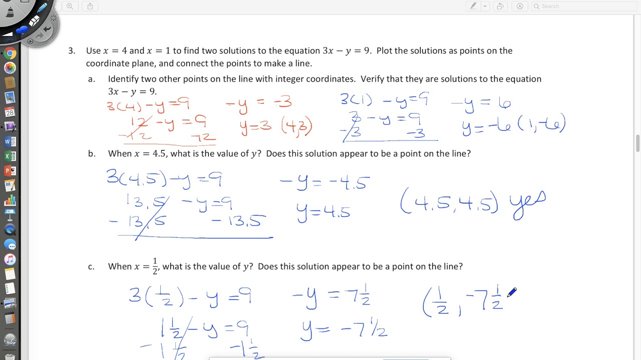 8TH GRADE MODULE 4 LESSON 19 - YouTube