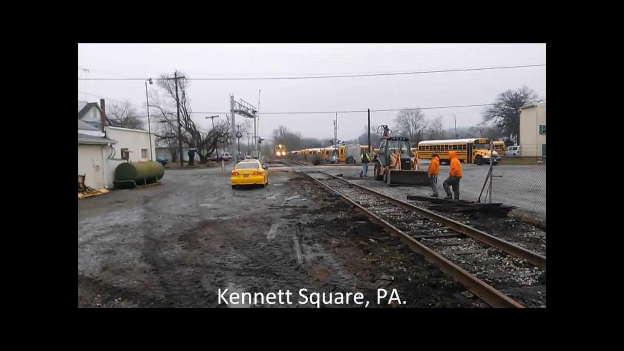 East Penn Railroad, Octoraro Line - YouTube
