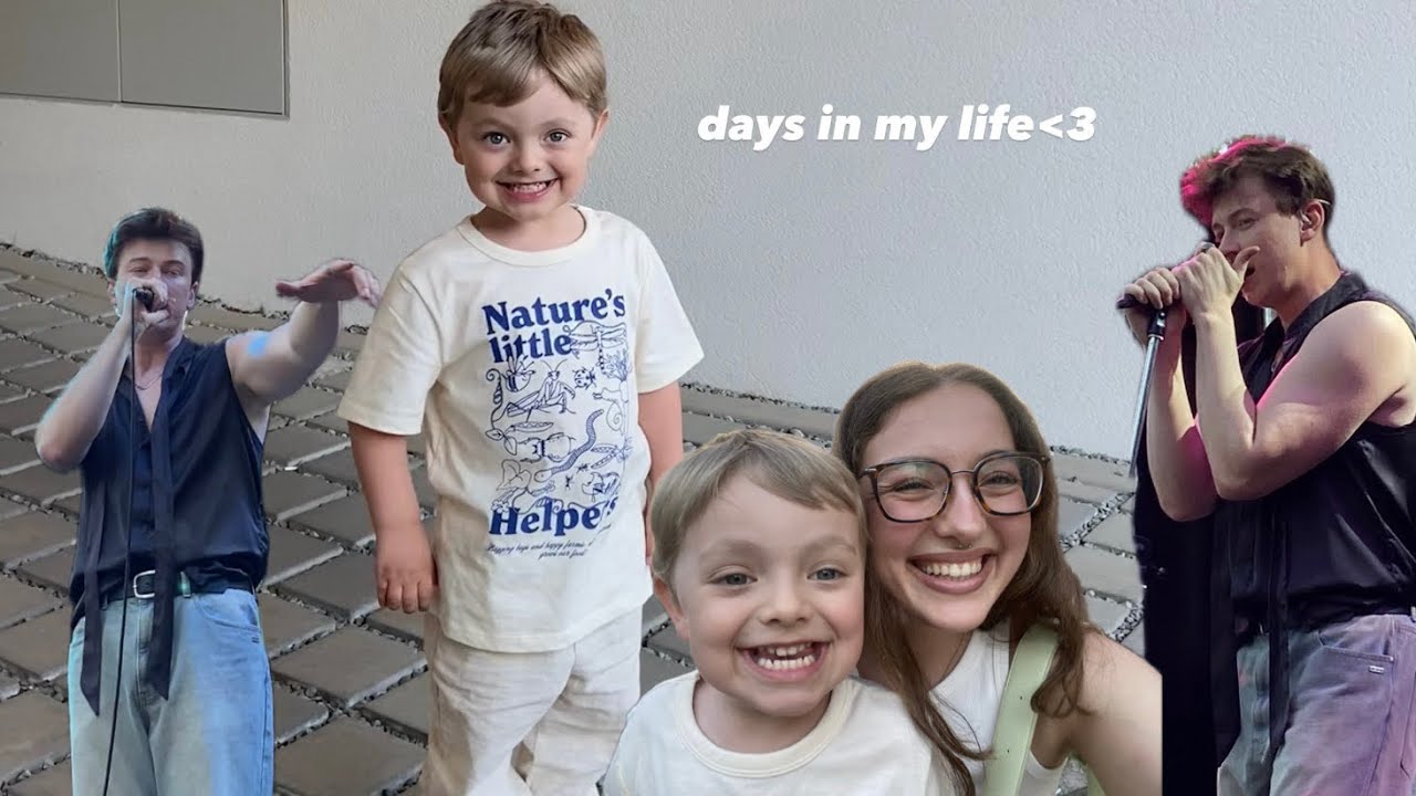 days in my life💓koncert adama misika, sama v praze💓 - YouTube