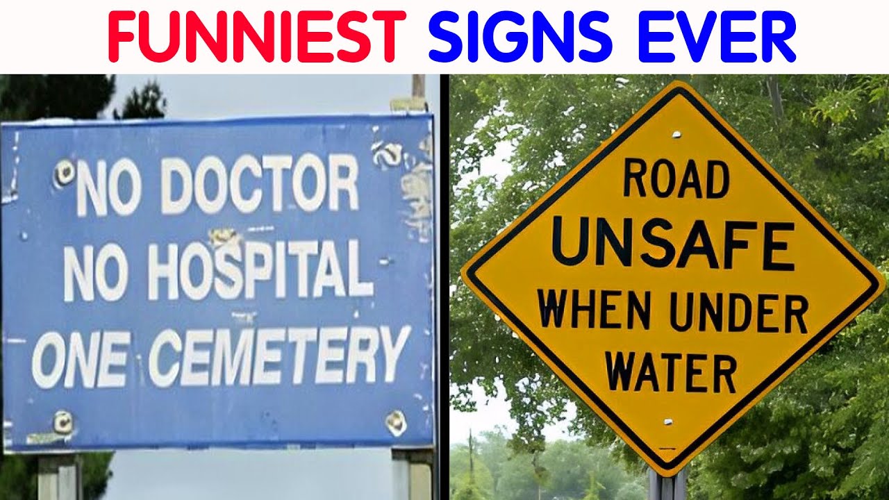 The Most Hilarious Signs Ever (PART 21) - YouTube