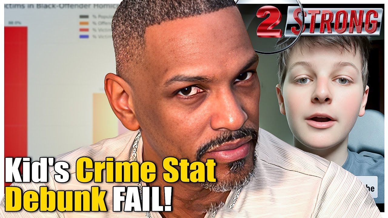 Little Kid's Viral Crime Stat Debunk EXPOSED: 13% Population 50% Crime ...