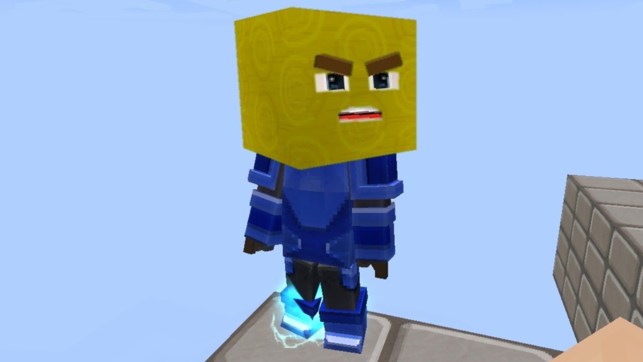 New BLOCK HEAD In BedWars (Blockman Go Blocky Mods) - YouTube