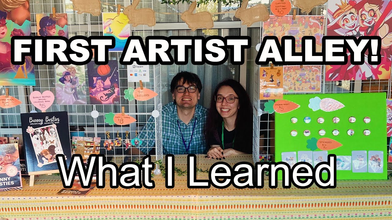 My First Artist Alley! Was it worth it? | Anime Fusion 2024 Review ...