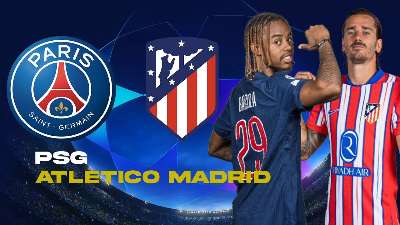 LIVE PSG - ATLETICO MADRID / ALLEZ PARIS ! / VICTOIRE OBLIGATOIRE ...