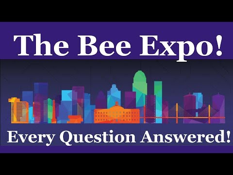Everything YOU Need to Know About The Bee Expo! - YouTube