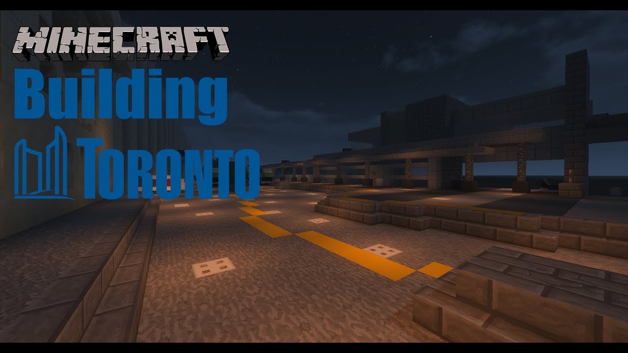 GO Transit Bus Terminal! - Minecraft Building Toronto #16 - YouTube